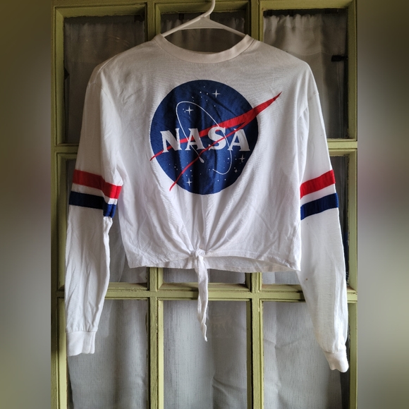 Buzz Aldrin | Tops | Nasa Crop Top | Poshmark